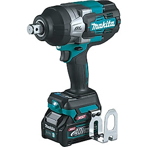 Makita 40V Max XGT Brushless Lithium-Ion 3/4-Inch Cordless 4-Speed High-Torque Impact Wrench with Friction Ring Kit