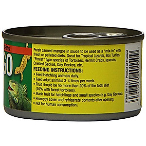 Zoo Med Laboratories SZMZM150 Can O Fruit Mango, 4 Ounce