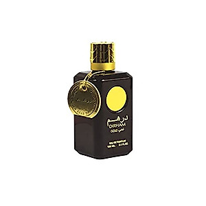 Ard Al Zaafaran Dirham Gold Eau de Perfum 100ml Oriental perfume, Transparent