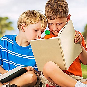 2PCS Cute Bookmarks for Book Lovers Silicone Carrot Bookmarks Book Lovers Gifts for Women Men Girls and Boys