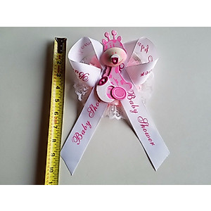 ANEWNICE Grehge r Mom to Be It's a Girl Giraffe Sash Pink Safari Garden Sculpture Outdoor Decoration