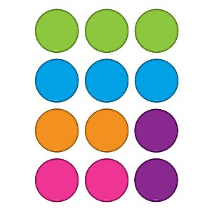 Teacher Created Resources Bright Colors Circles Mini Accents (5113)