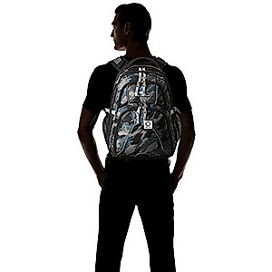 High Sierra Swerve Laptop Backpack, Graffiti/Black/Ash, One Size