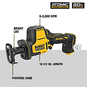 DEWALT DCK489D2 ATOMIC 20V MAX* Brushless Cordless 4-Tool Combo Kit