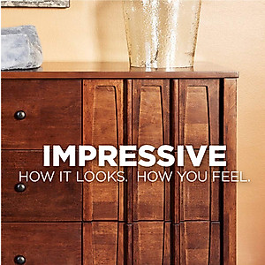 Weiman Wood & Furniture Cleaner & Polish - 12 Ounce - Aerosol Protect Clean Polish Wax Your Wood Tables Chairs Cabinets