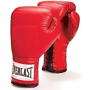 Everlast Leather Boxing Gloves - 1 Pair