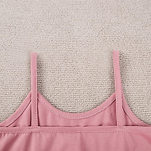 Baby Girls Tutu Dress Sleeveless Infant Toddler Sundress Tulle Bubble Solid Color (Pink, 4-5T)