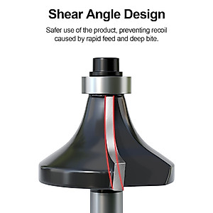 Fivepears 12 Pieces Tungsten Carbide Router Bit Set 1/4 Inch Shank for Beginners Woodworking, Include Straight, Dovetail, Chamfer, Cove, Flush Trim, Round Over, 90 V Grooving, Raised Panel Router Bit
