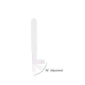 CORONIR Dual Band WiFi 2.4GHz 5GHz 5.8GHz 9dBi MIMO RP-SMA Male Antenna for WiFi Router Wireless Network Card USB Adapter Security IP Camera Video Surveillance Monitor-4Pack