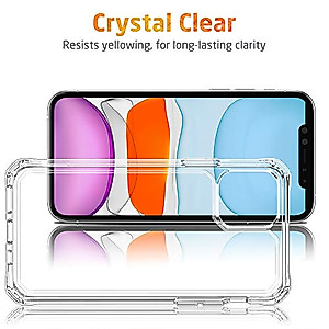 ESR for iPhone 11 Phone Case, iPhone 11 Case Clear, Military-Grade Protection, Shock-Absorbing Corners, Scratch- and Yellowing-Resistant Hard Back, Phone Case for iPhone 11, Air Armor Case, Clear