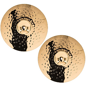 Meinl 15" Medium Hihat (Hi Hat) Cymbal Pair - Classics Custom Brilliant - Made in Germany, 2-YEAR WARRANTY (CC15MH-B)