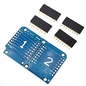 2017 Direct Selling Logic ICS Dual Base for Wemos D1 Mini WiFi Internet of Things Development Board Based