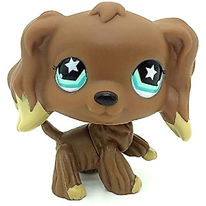 Arkindy 4PCS Random LPS Collie Cocker Spaniel Great Dane Dog Deer Shorthair Kitten Cat Dragon Beagle Husky Pet Shop Animal Action Figures Kids Boys Girls Gift