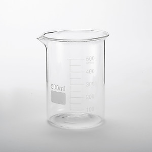 American Metalcraft GBE17 Chemistry Beaker, Glass, 17 oz. Capacity, 3-1/4" Diameter, 5" Height