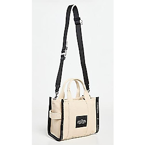 Marc Jacobs Women's The Jacquard Mini Tote Bag, Warm Sand, Tan, Graphic, One Size