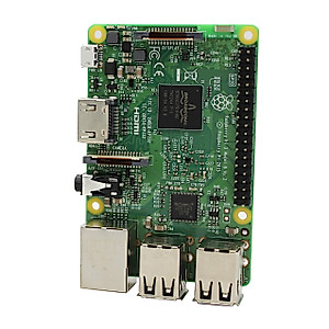 DIGISHUO Raspberry Pi 3 Model B Board 1G Ram 400MHz Wireless LAN and Bluetooth 3B+ Version (Raspberry Pi 3B Module)