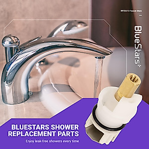 BlueStarts High-Quality RP25513 Faucet Stem - Compatible with Delta Faucet Kit Two Handle Faucets - Pack of 2