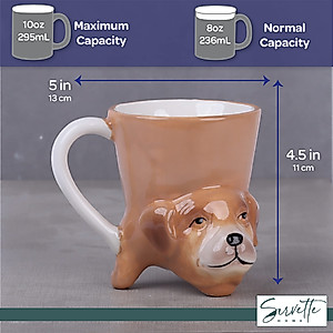 Servette Home Ceramic Coffee Mug 10oz Dog Mug