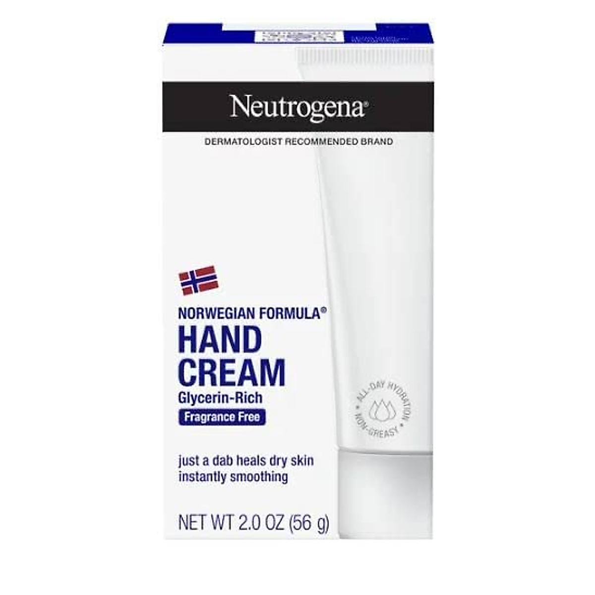 Neutrogena Unscented Norwegian Formula Hand Cream, 2 Ounces each (Value Pack of 6)