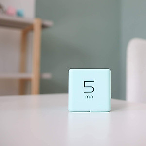 Mooas Cube Timer Violet (5,10,20 and 30 Minutes) & Mint (1,3,5 and 10 Minutes) Bundle, Timer for Studying, Cooking and Workout…