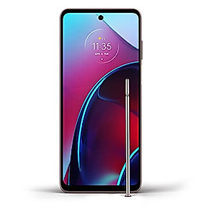 Moto G Stylus | 2022 | 2-Day battery | Unlocked| Made for US by Motorola | 6/128GB | 50MP Camera | Metallic Rose