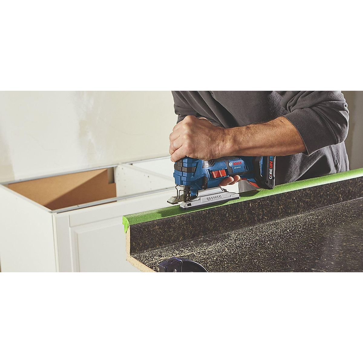 BOSCH GST18V-47N 18V Barrel-Grip Jig Saw (Bare Tool)