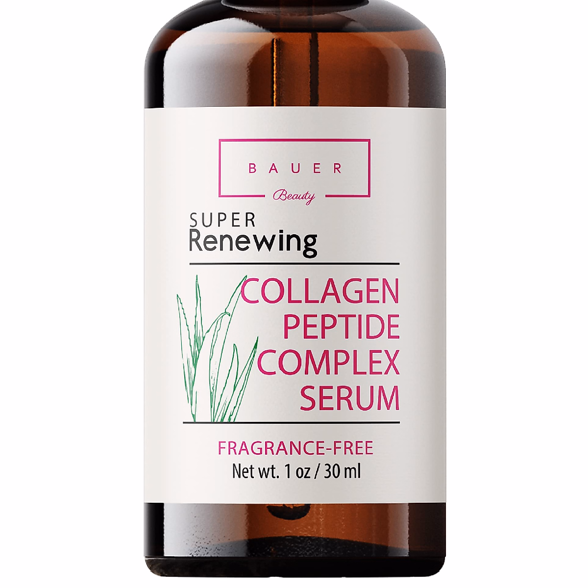 Collagen Peptide Complex Face Serum Anti Aging with Matrixyl 3000 and Hyaluronic Acid, Microneedling, Brightening, Hydrating and Skin Tightening for Glass Skin- DERMATOLOGIST TESTED