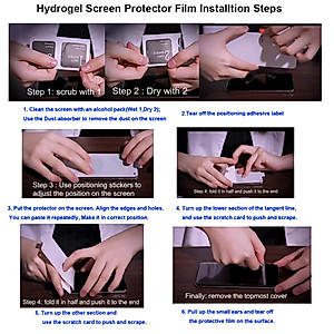 YiiLoxo Hydrogel Film Screen Protector Compatible with Sony Xperia 5 III XQ-BQ72 6.1 Inch. 3D Nano-Tech Hydrogel Protective Film [Not Glass][High Sensitivity][HD Clear][Fingerprint Support]