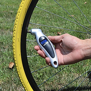 EPAuto Digital Tire Pressure Gauge, 150 PSI, Silver