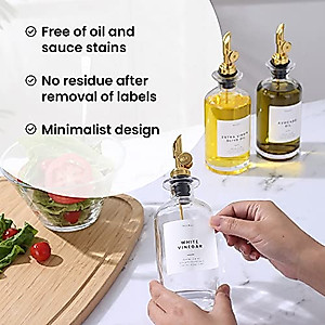 Molimoli Coffee Syrup Dispenser for Coffee Bar | Olive Oil Dispenser Bottle | Glass Syrup Bottle w. Pump | Glass Olive Oil Bottle - 2 Oil Bottles 350ml & 2 Syrup Bottles 500ml Gold