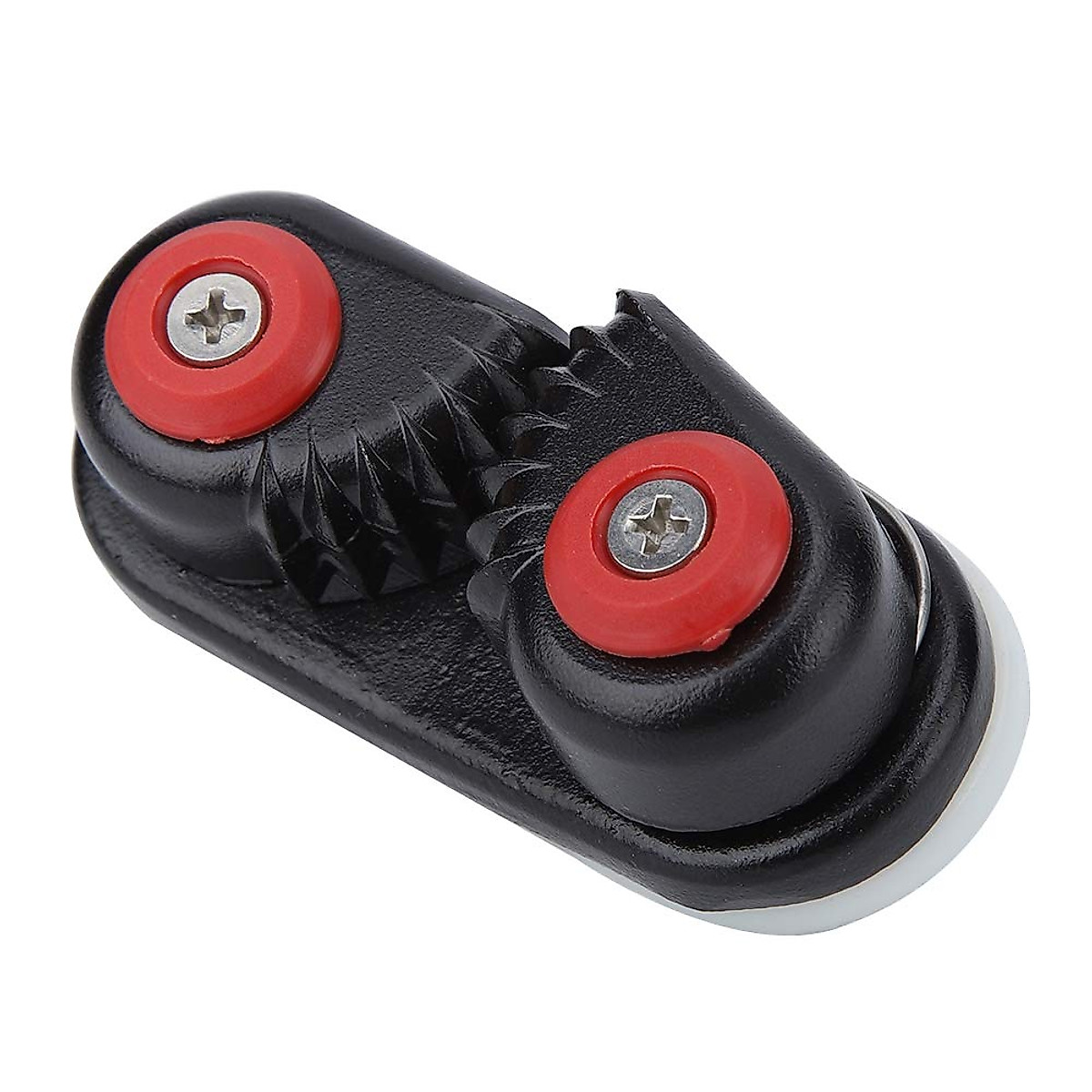 Cleat Cam,Black Aluminum Alloy Rope Buckle Holder Anchor Cam Cleat for Kayak Yacht Boat Accessory Small Block For Kayak kayak accessories sailboat accessories