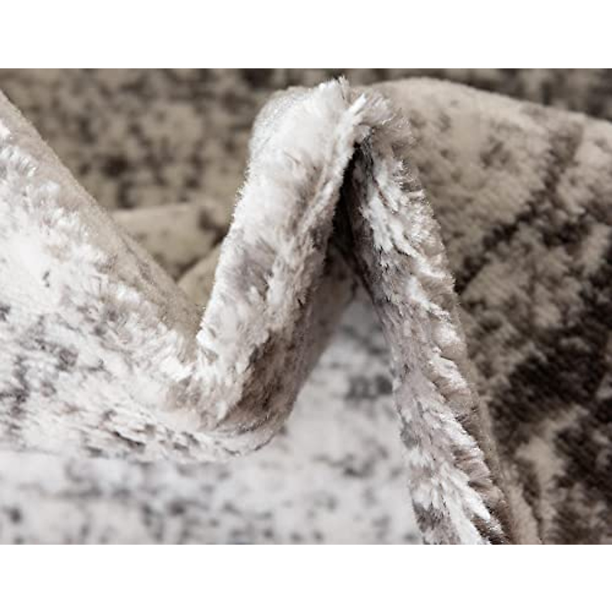 Unique Loom Sofia Collection Area Rug - Casino (9' x 12' Rectangle, Gray)