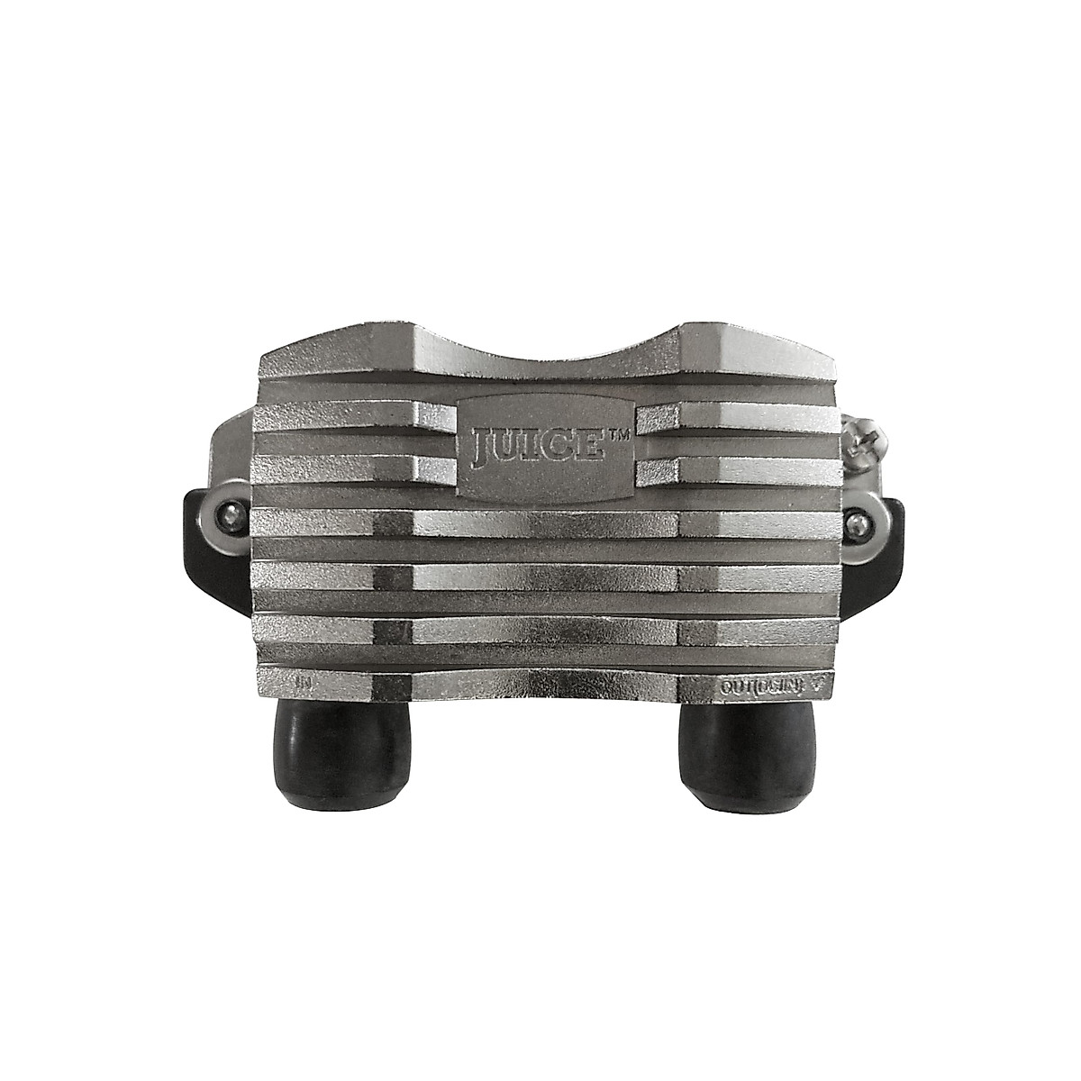 Antennas Direct ClearStream Juice Low-Noise UHF/VHF Indoor Outdoor TV Antenna Preamplifier – w/ 2X 3 ft. Cables, Power Inserter, 12V DC Power Supply - Silver