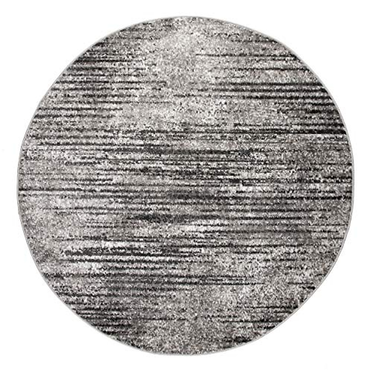 nuLOOM Elsa Faded Area Rug, 5&#039; Round, Grey