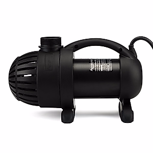 Aquascape 91018 AquaSurge 3000 GPH Submersible Pump,Black & Dual Union Check Valve 2.0 for Pond, Waterfall and Water Feature Pumps | 48026