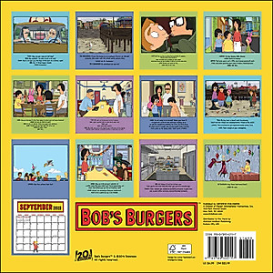 Bob's Burgers 2023 Wall Calendar