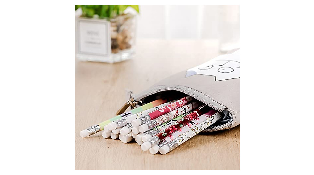 Floral Bible Verse Pencils - 24 Assorted Faith-Inspired Designs
