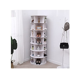 Weinstein storage Rotating shoe rack 360° original, Spinning shoe rack, Rotating shoe rack tower, Lazy susan, Reloving, Shoe rack,original 7-tier hold over 35 pairs of shoes