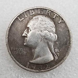 1932 American Liberty Quarter Nickel Old Coin-Old American Coins-Great Commemorative Collection Exquisite Craft Coin Gifts for Boys/Girls/Adults