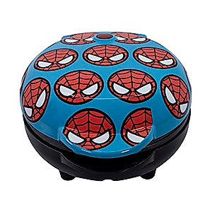 Uncanny Brands Marvel Spider-Man Mini Waffle Maker - Marvel Kitchen Appliance