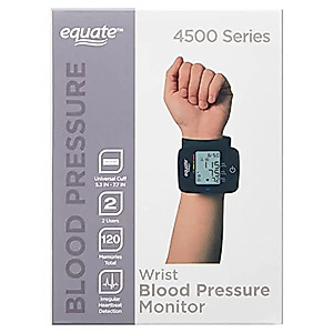 Equate 4500 Series Wrist Blood Pressure Monitor