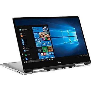 Dell Inspiron 2-in-1 Touchscreen 13.3" FHD Laptop, 8GB RAM, 1TB SSD, i5-8265U 4 Cores up to 3.90GHz, Backlit, Fingerprint, USB-C, Webcam, 1920x1080, HDMI, Bluetooth, Win 10, Silver (Renewed)