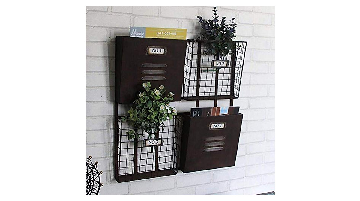 Stylish Floating Rack Shelves - Retro Wall Mounted Design