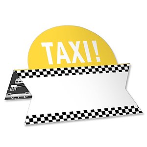 Big Dot of Happiness NYC Cityscape - New York City Party Tent Buffet Card - Table Setting Name Place Cards - Set of 24