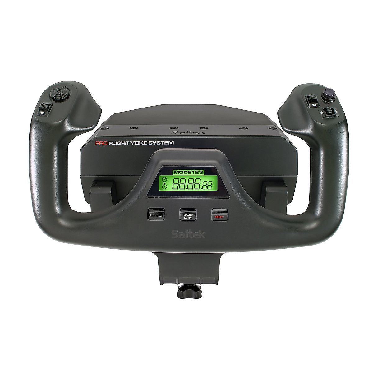 Logitech G PRO Flight Yoke System, Professional Simulation Yoke and Throttle Quadrant, 3 Modes, 75 Programmable Controls, Configurable Throttle Knobs, Steel Shaft, USB, PC - Black