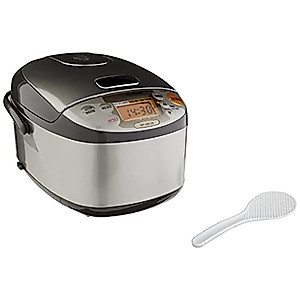 Zojirushi NP-GBC05XT Induction Heating System Rice Cooker and Warmer, 0.54 L, Stainless Dark Brown