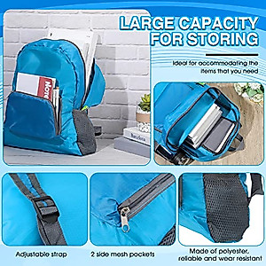 150 Pcs Backpacks Bulk, 17 Inch Lightweight Back Packs Foldable Basic Backpack Travel Book Bag for Charity Events (Multi Colors)