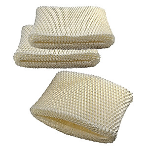 HQRP 3-Pack Wick Filter HC888 HC888N Compatible with Honeywell Filter C HCM-890 HEV320 Series HEV320B HEV320W HCM-890B HCM-890C HCM-890BTG HCM89020 HCM-890MTG Humidifiers