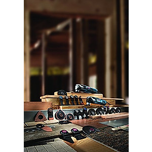 BOSCH OSL114C-10 10-Pack 1-1/4 In. Starlock Oscillating Multi Tool Metal & More Carbide Extreme Plunge Cut Blades for Cutting Iron Bar, Metal, Wood with Nails, Drywall and Tile