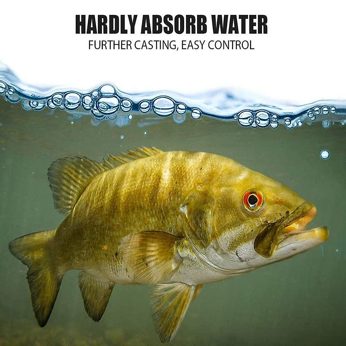 Ashconfish Braided Fishing Line- 8 Strands Super Strong PE Fishing Wire Heavy Tensile for Saltwater & Freshwater Fishing -Abrasion Resistant - Zero Stretch- 300M/328Yards 70LB Multi Color